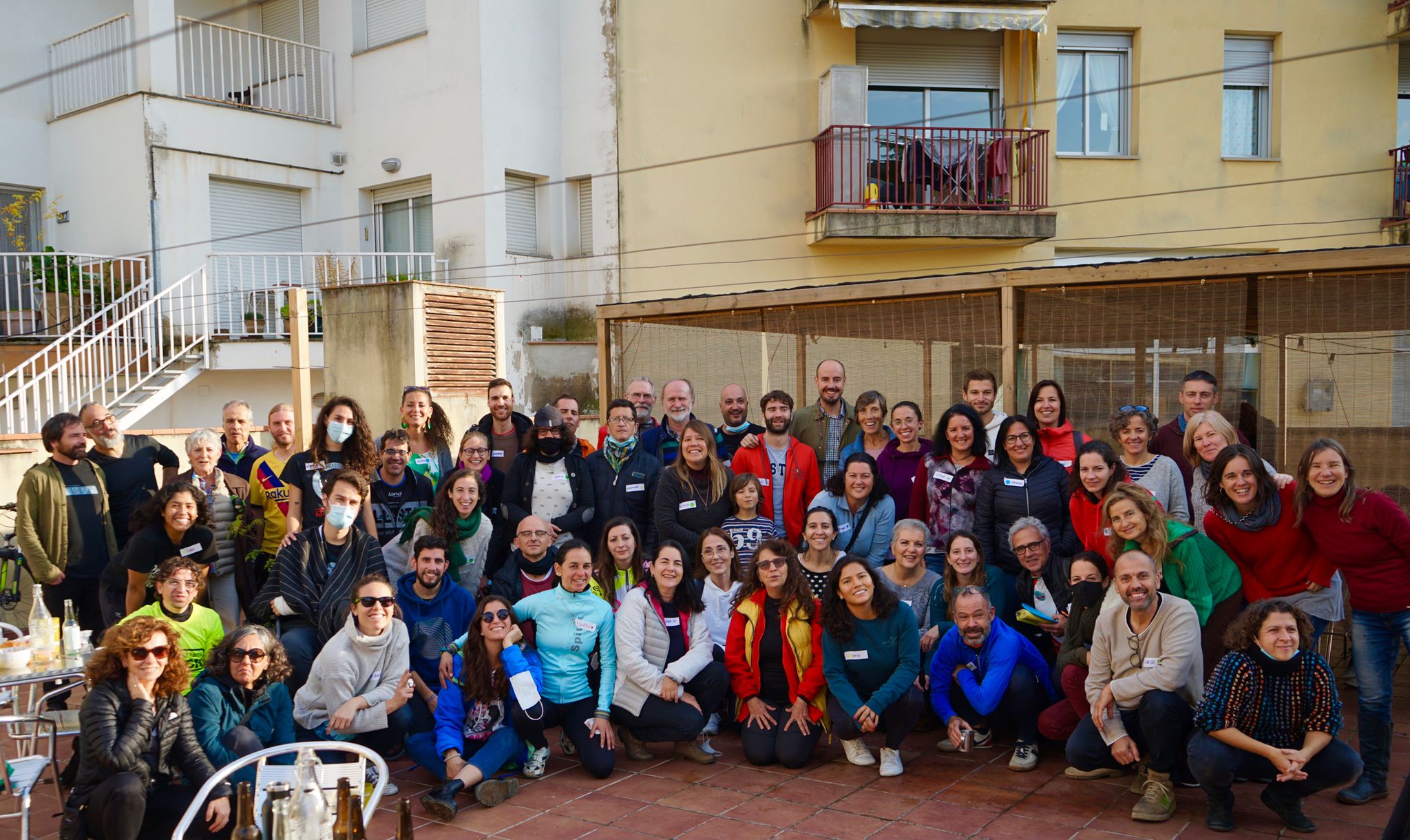 És que ens agrada fer pinya!! - En Bici Sense Edat